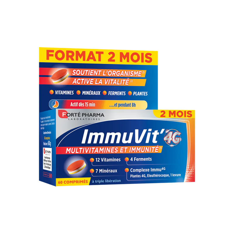 Forté Pharma Immuvit' 4G 60 comprimés