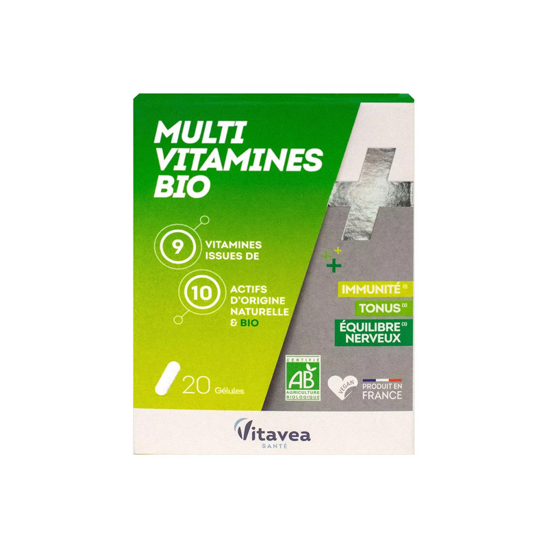Vitavea Multivitamines bio 20 gélules